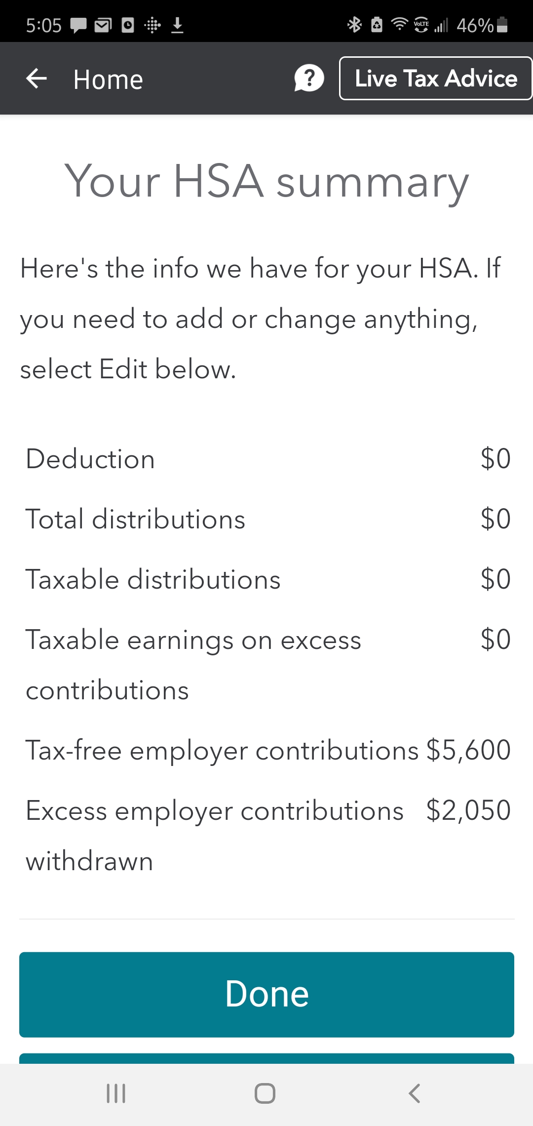 Solved: I was asked if Excess employer contributions will be withdrawn ...