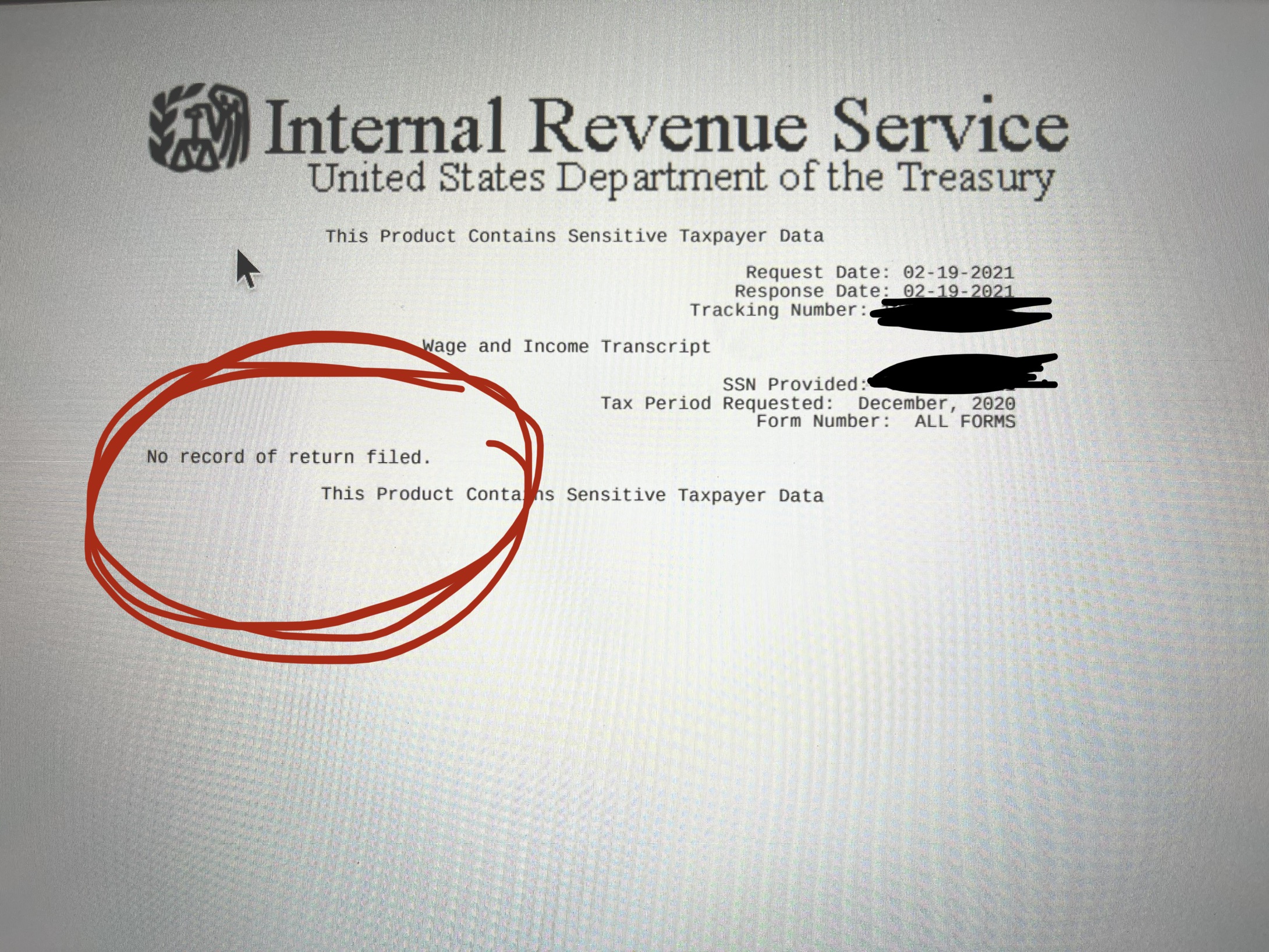 Status still Pending