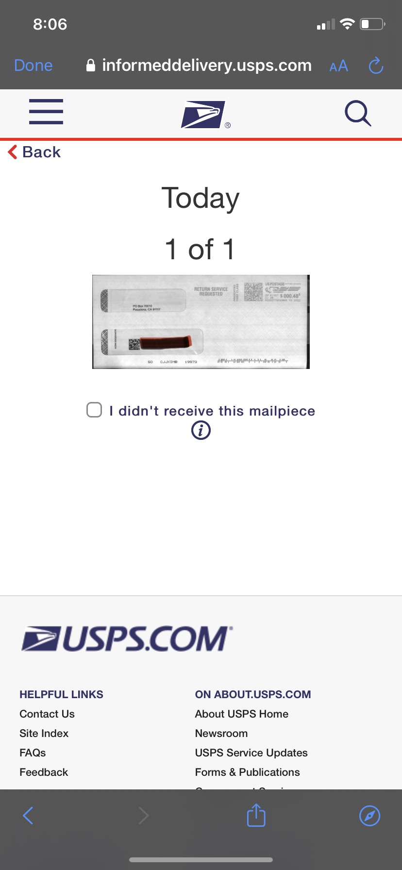 How long does it take to get a check from tpg