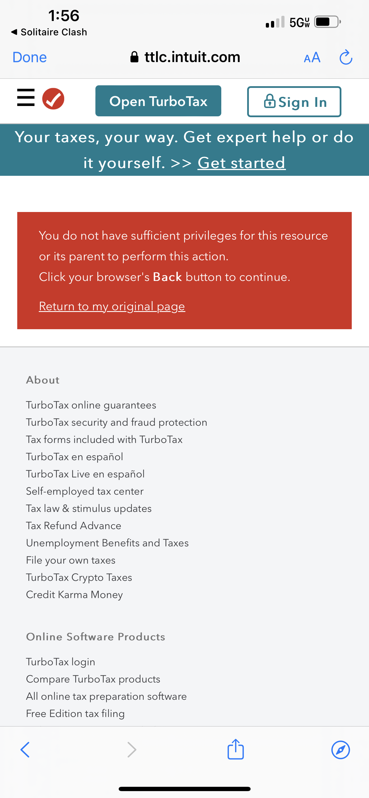 Question about refund advance