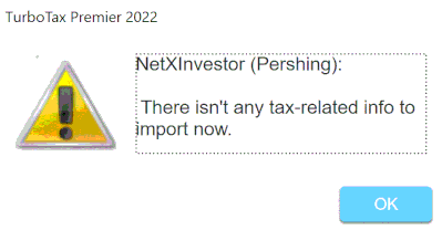 NetXInvestor 1099