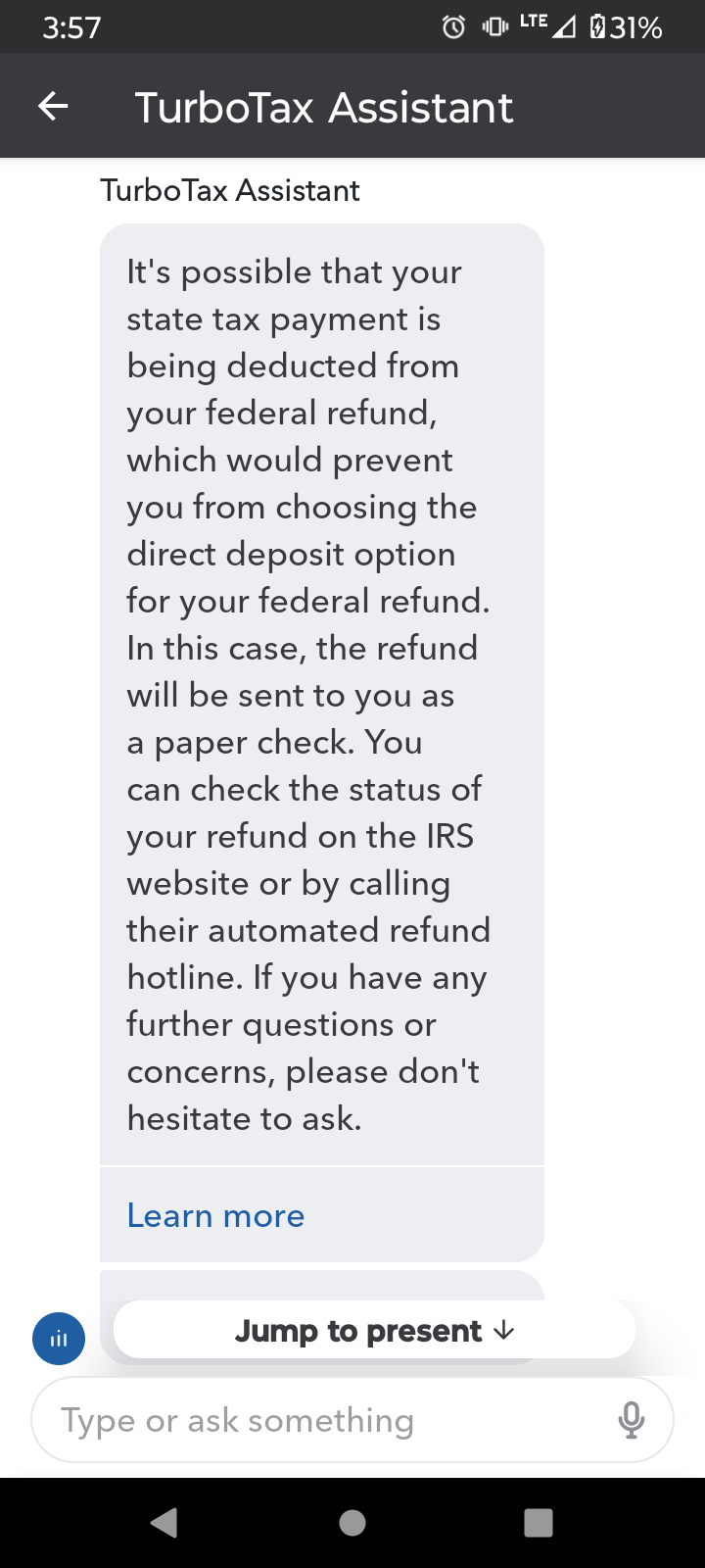 I had state taxes owed taken out twice - once deducted from my federal ...