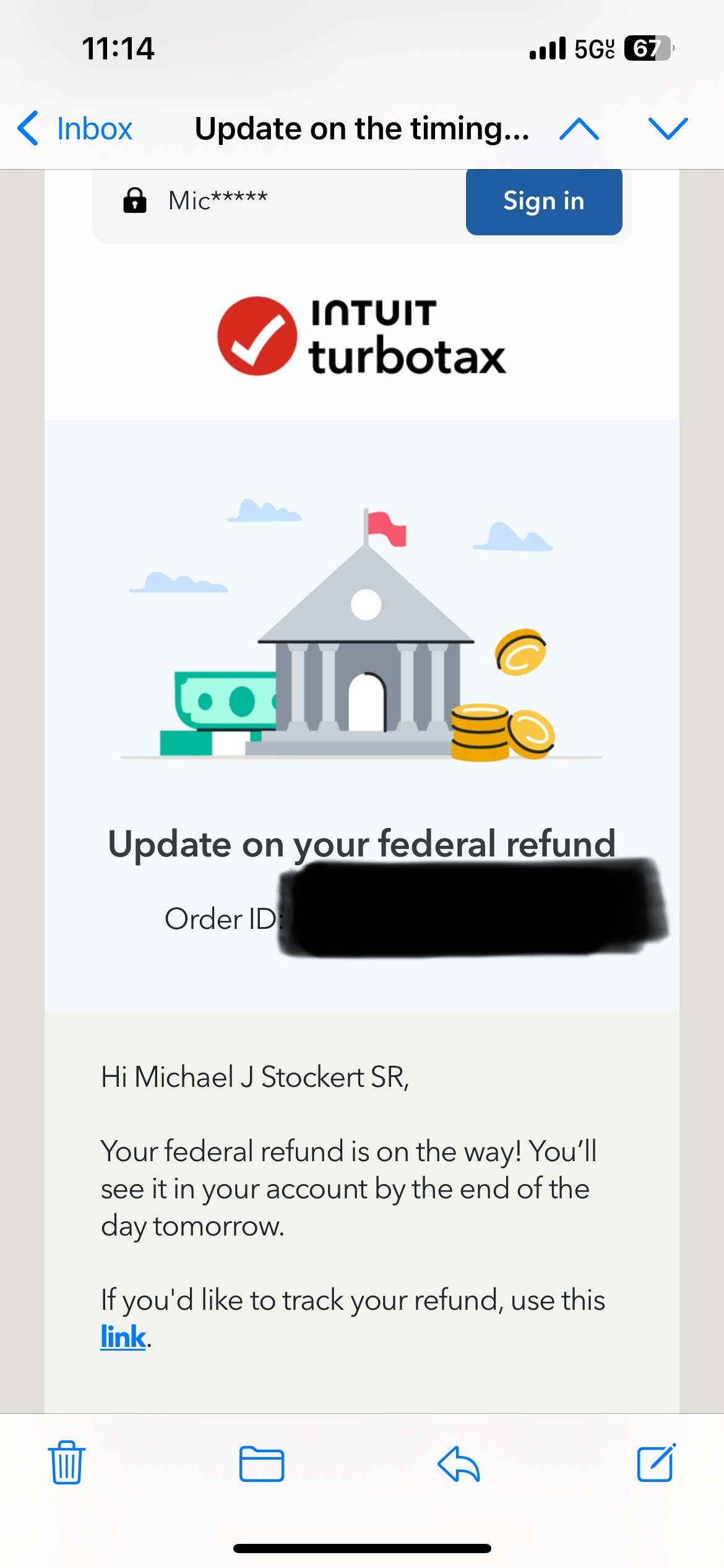 I got a direct deposit date of 2/24/2025 and paid for five days earlier when will I receive my ...